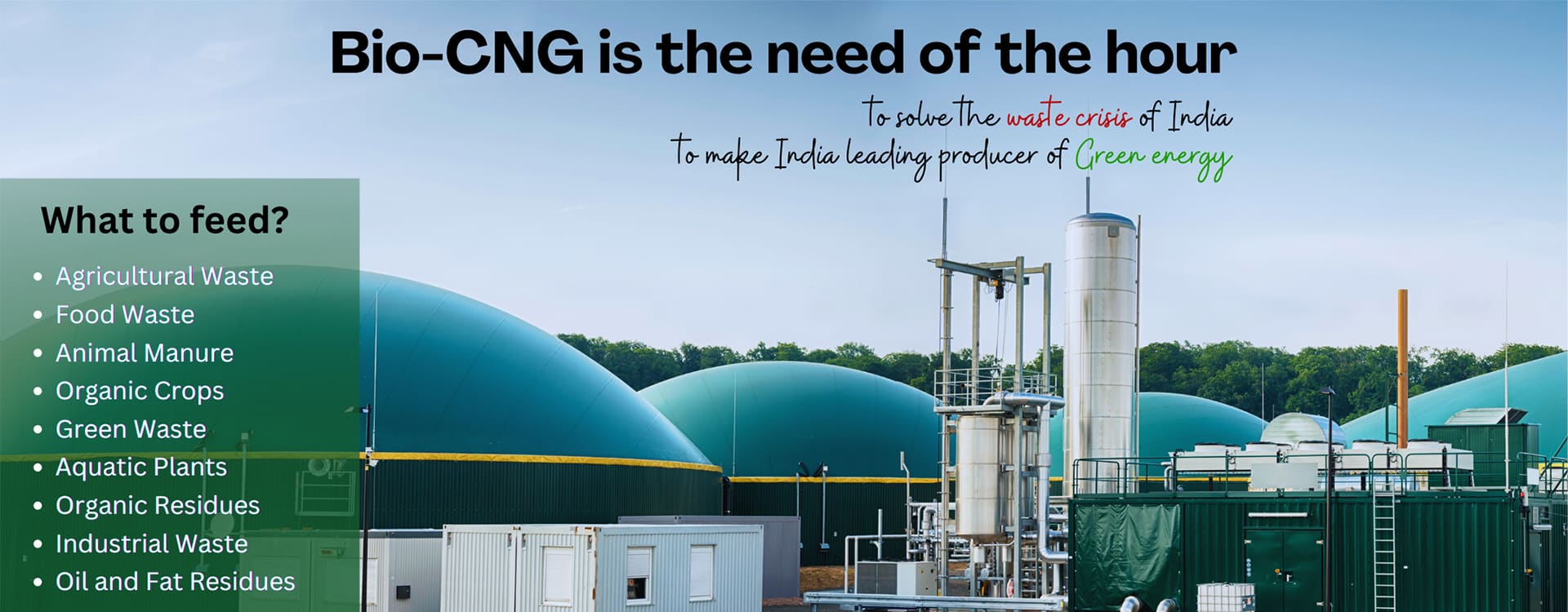 Bio CNG Plant